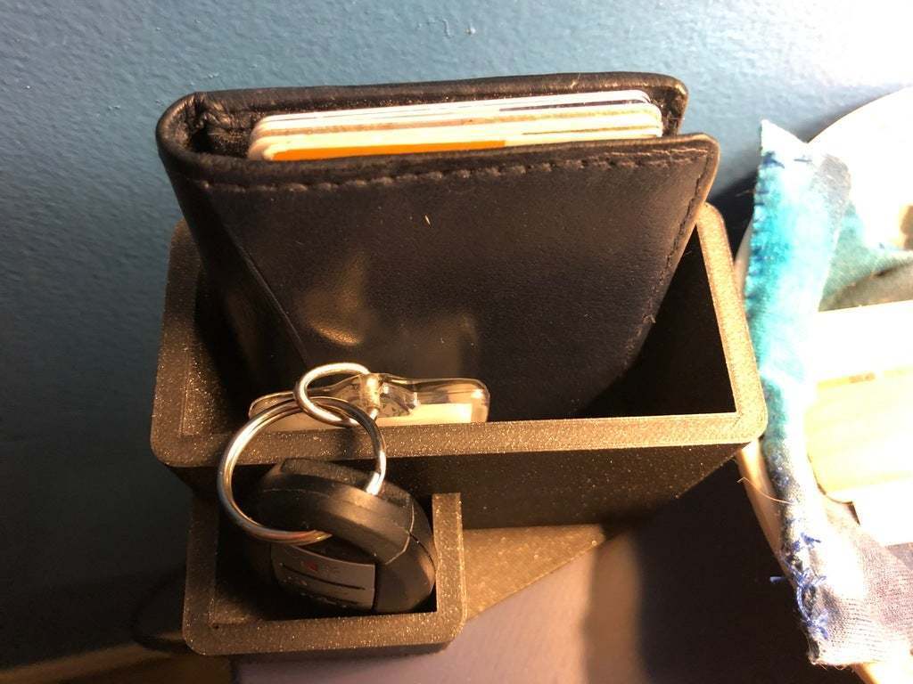 Free STL file Wallet and Key Fob Holder! 🔑 ・3D print object to download ...